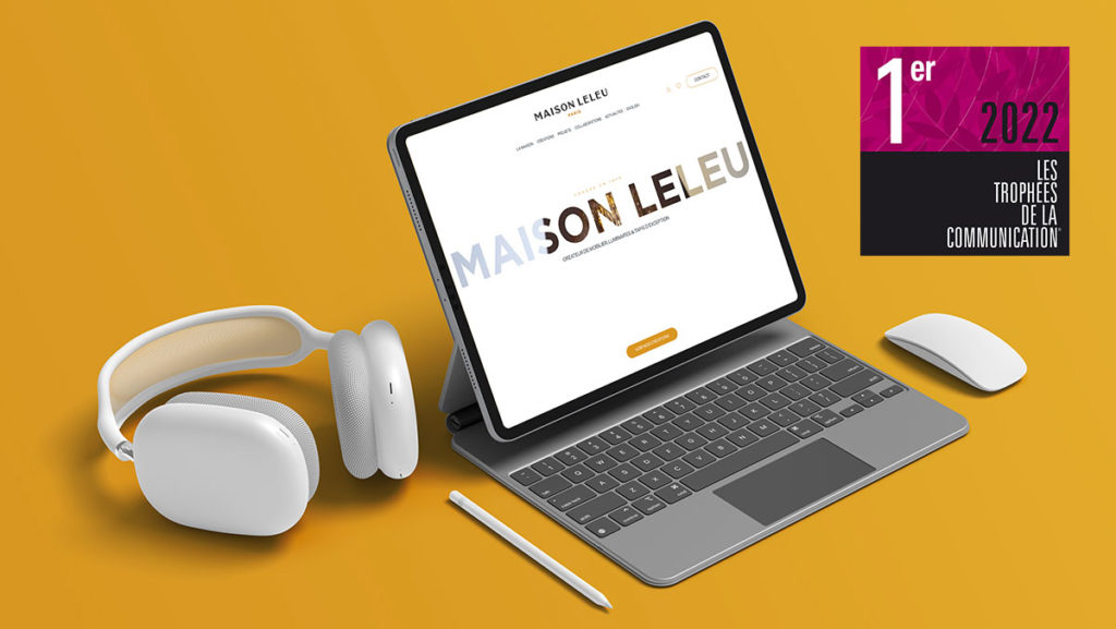 Maison LELEU - Site web et Référencement - Agence Sweep